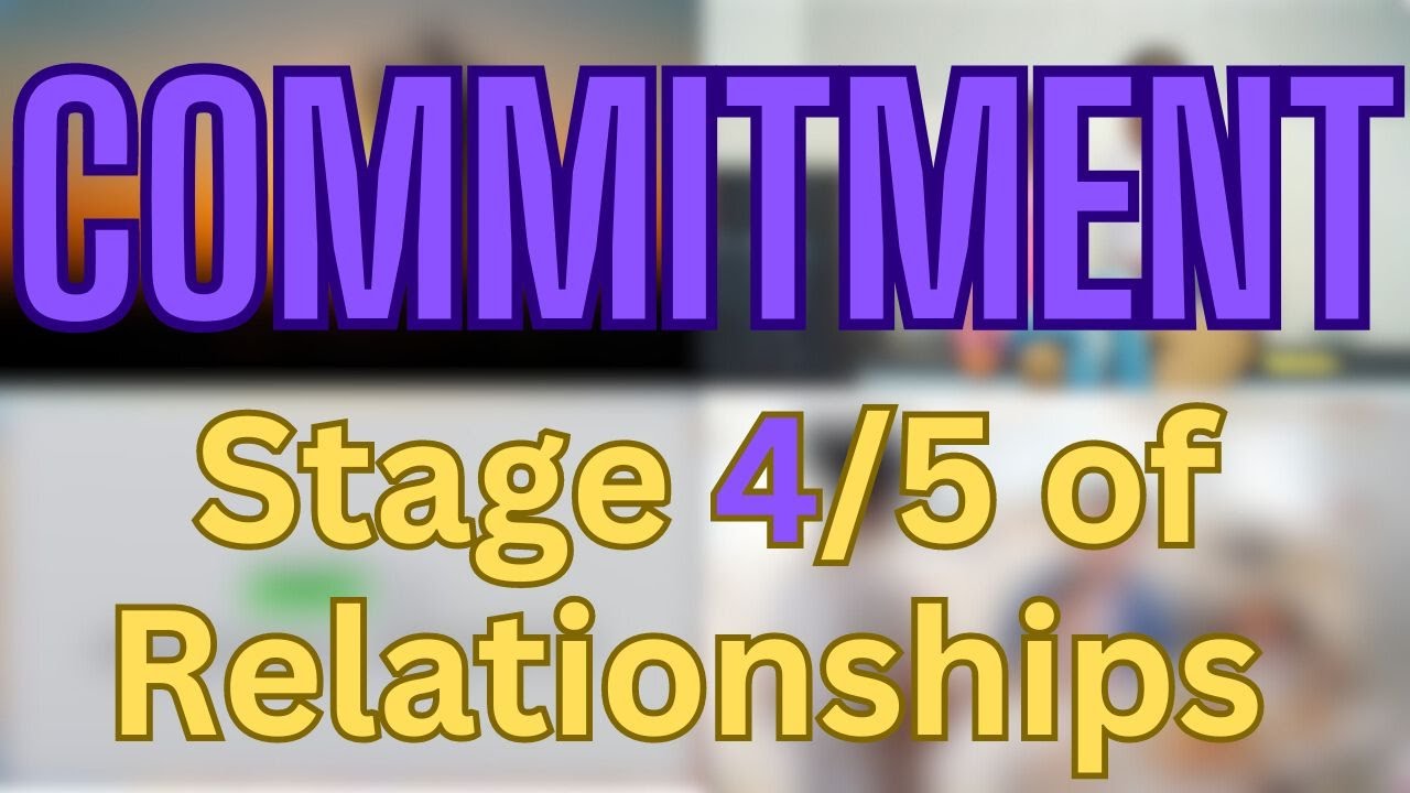 Commitment Stage (4th Stage): 5 Stages in Relationships - Committed ...