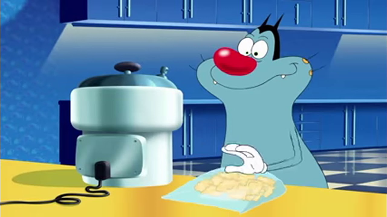 Oggy and slime paplu - YouTube