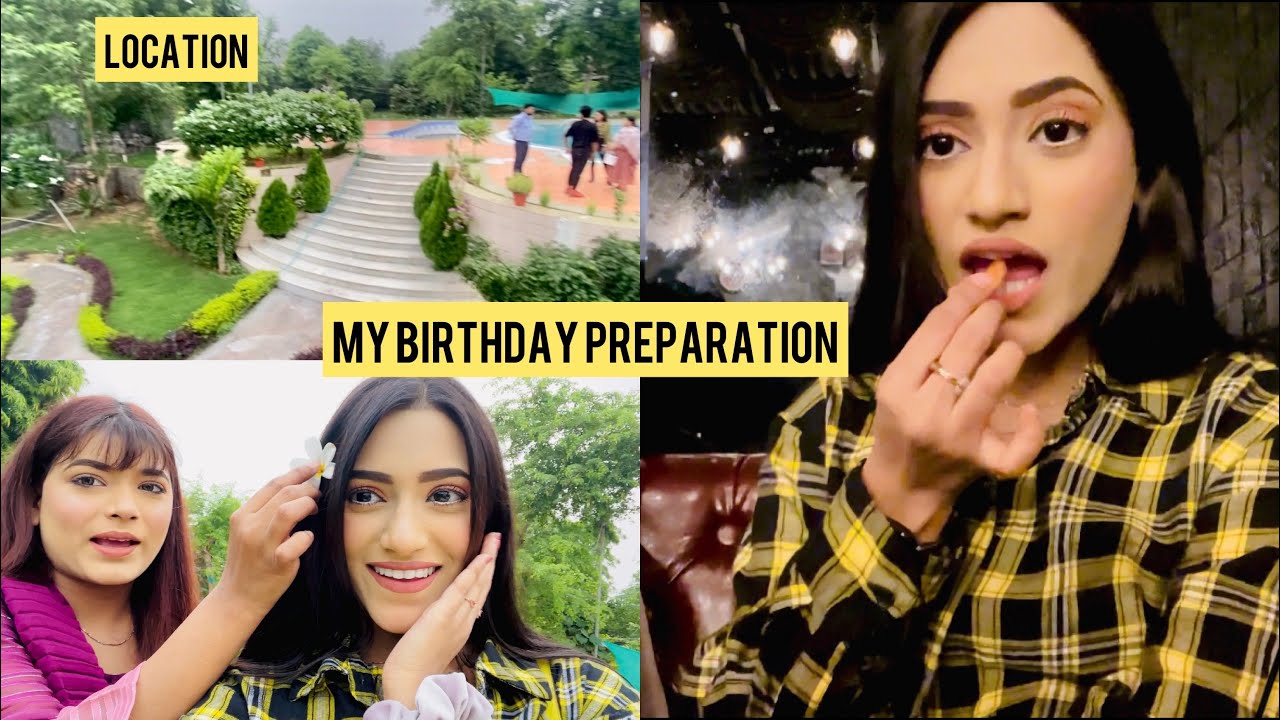 My BIRTHDAY Preparation Vlog | SAMREEN ALI VLOGS - YouTube