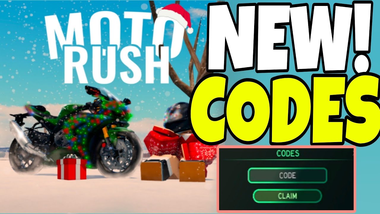 ⚠️CHRISTMAS UPD!⚠️CODES FOR MOTORUSH ROBLOX IN 2025-ROBLOX MOTORUSH ...