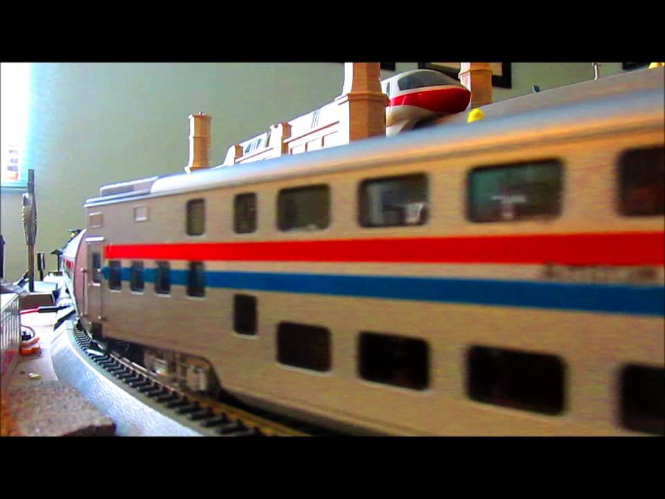 Hillside Commuter Trains 2015-Ho Scale - YouTube