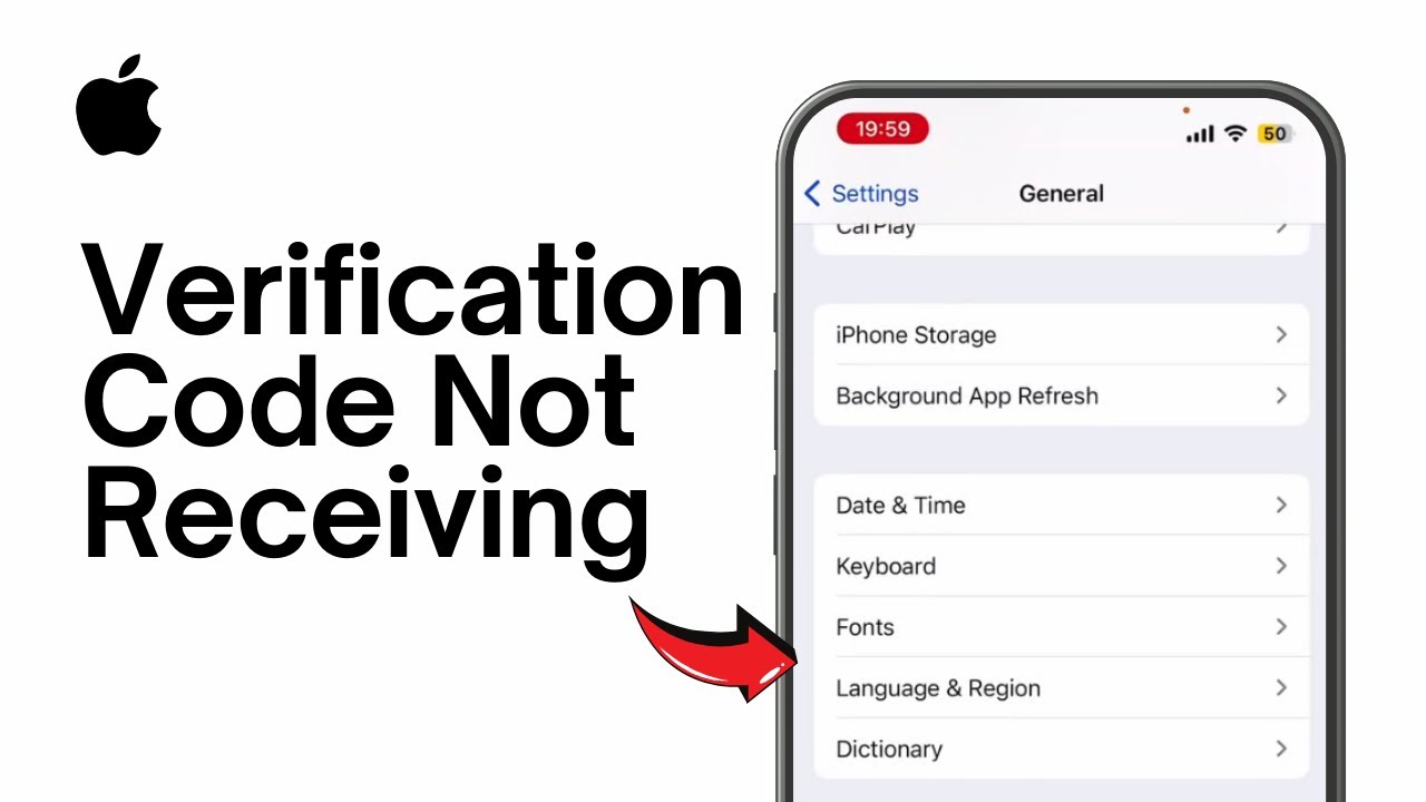 How to Fix Verification Code Not Receiving on iPhone - YouTube