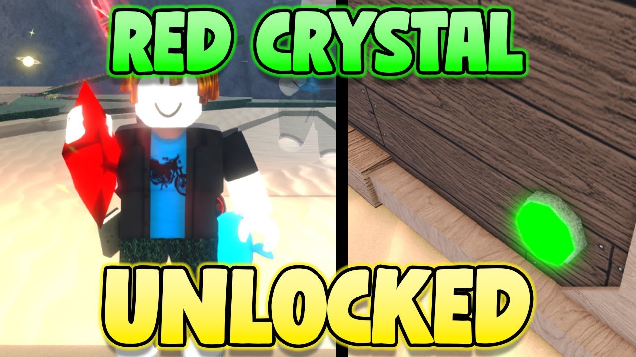 How to Get the Red Energy Crystal in Fisch! All Button Locations Fisch ...