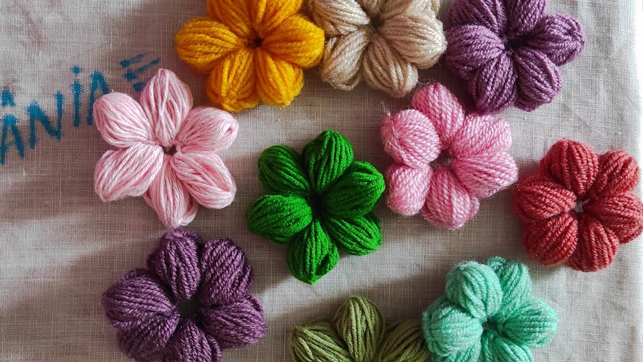 Floare facuta pe furculita Diy - YouTube