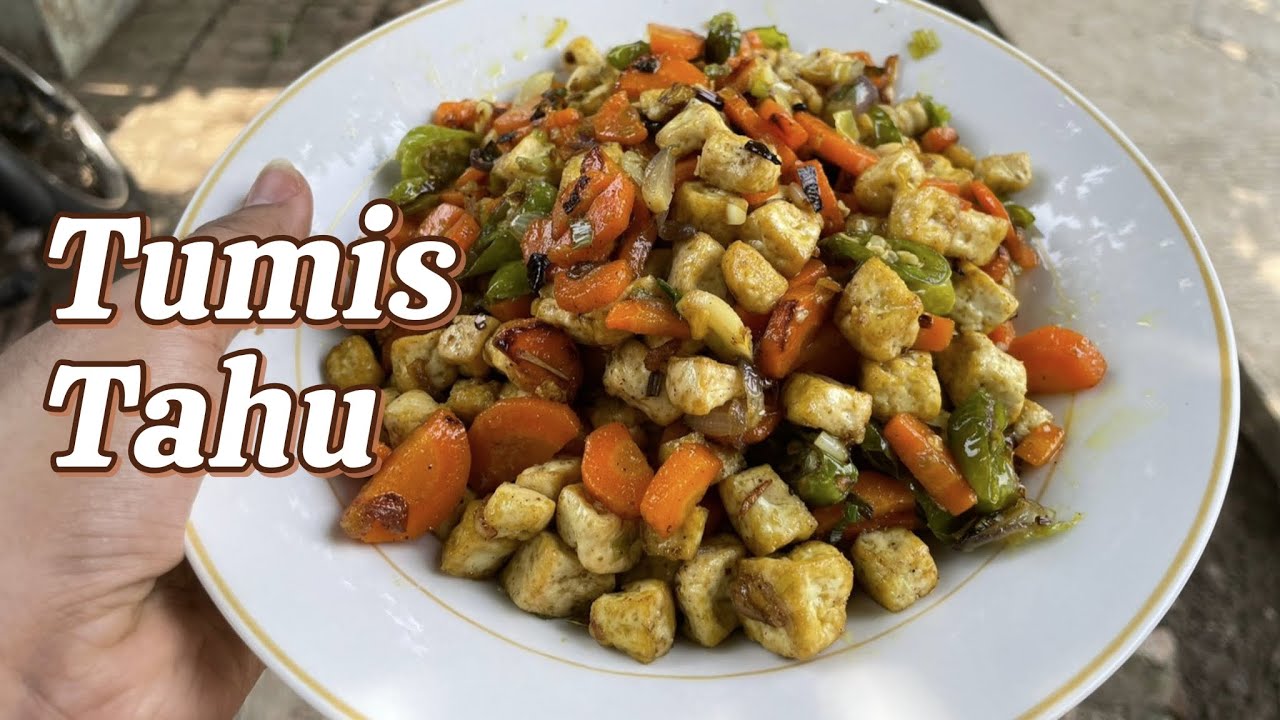 TAHU DI GINIIN BIKIN LAHAP MAKAN ‼️TUMIS TAHU WORTEL PEDAS - YouTube