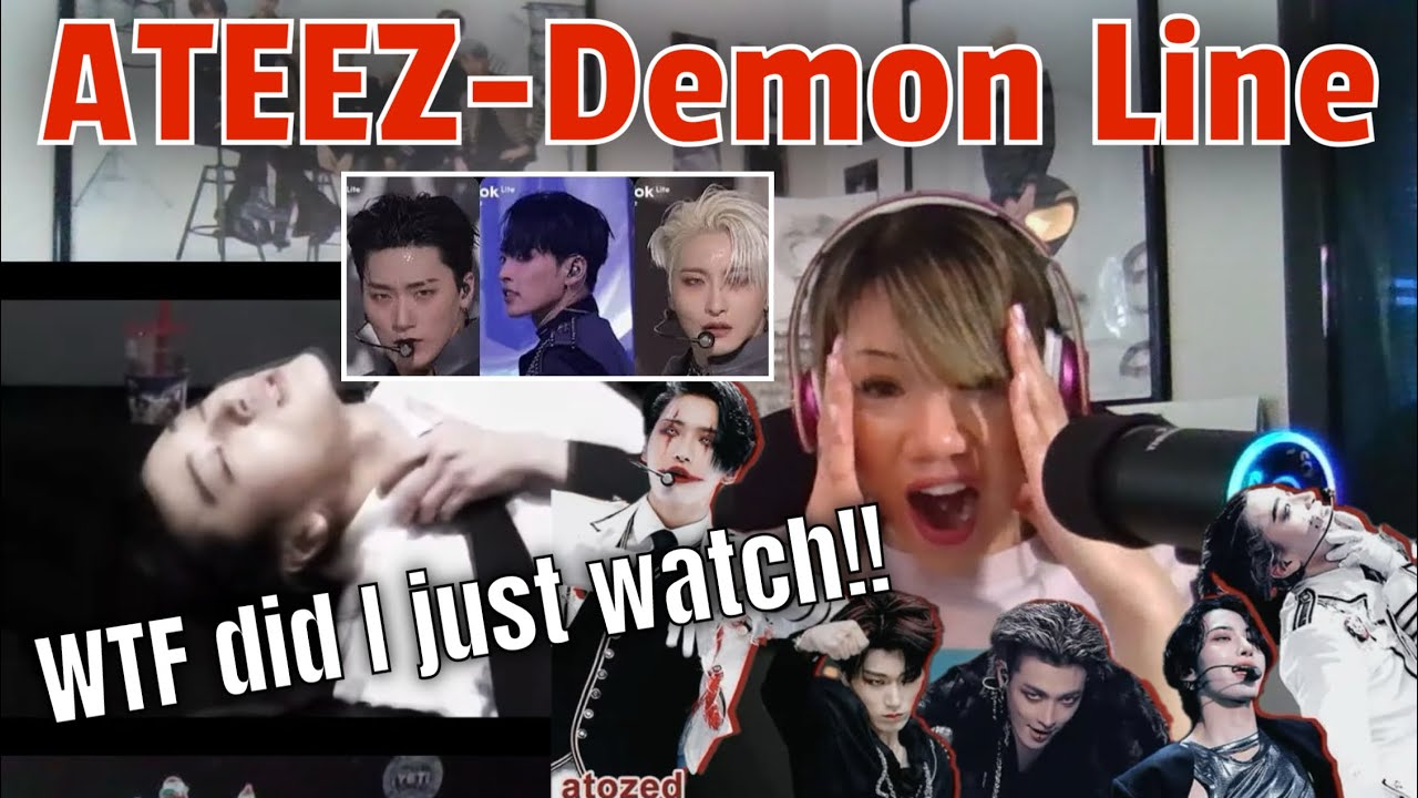 Losing my mind! ATEEZ Demon Line Reaction and ATEEZ - WONDERLAND ...