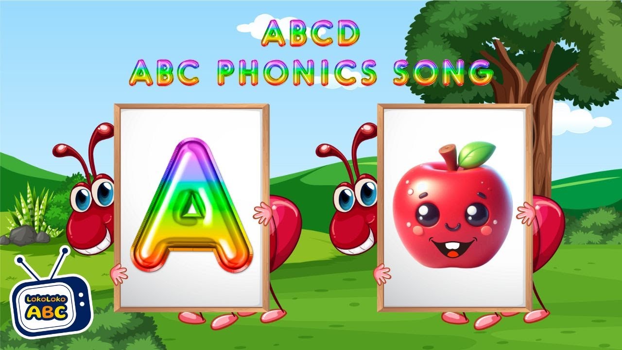 ABC Phonics Song | ABCD Alphabet A to Z Learning for Kids | Nursery ...