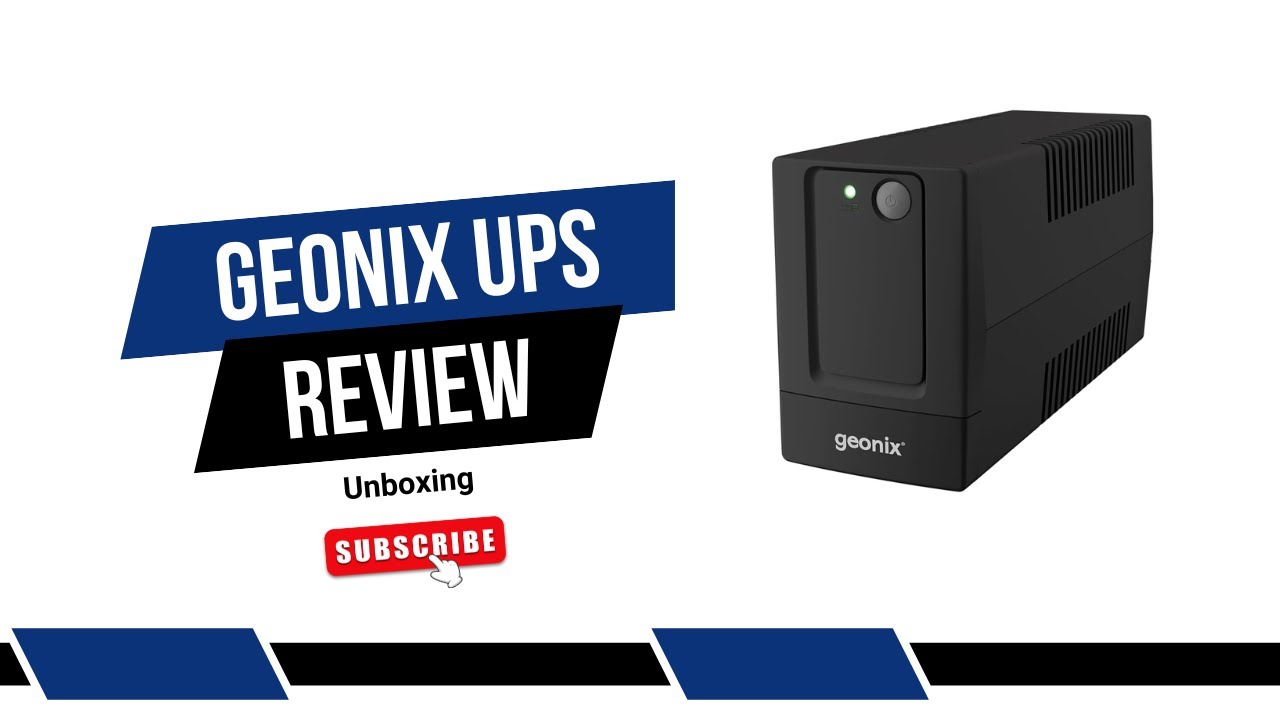 Geonix UPS Unboxing and review, #india #2025 #cheapest #UPS - YouTube