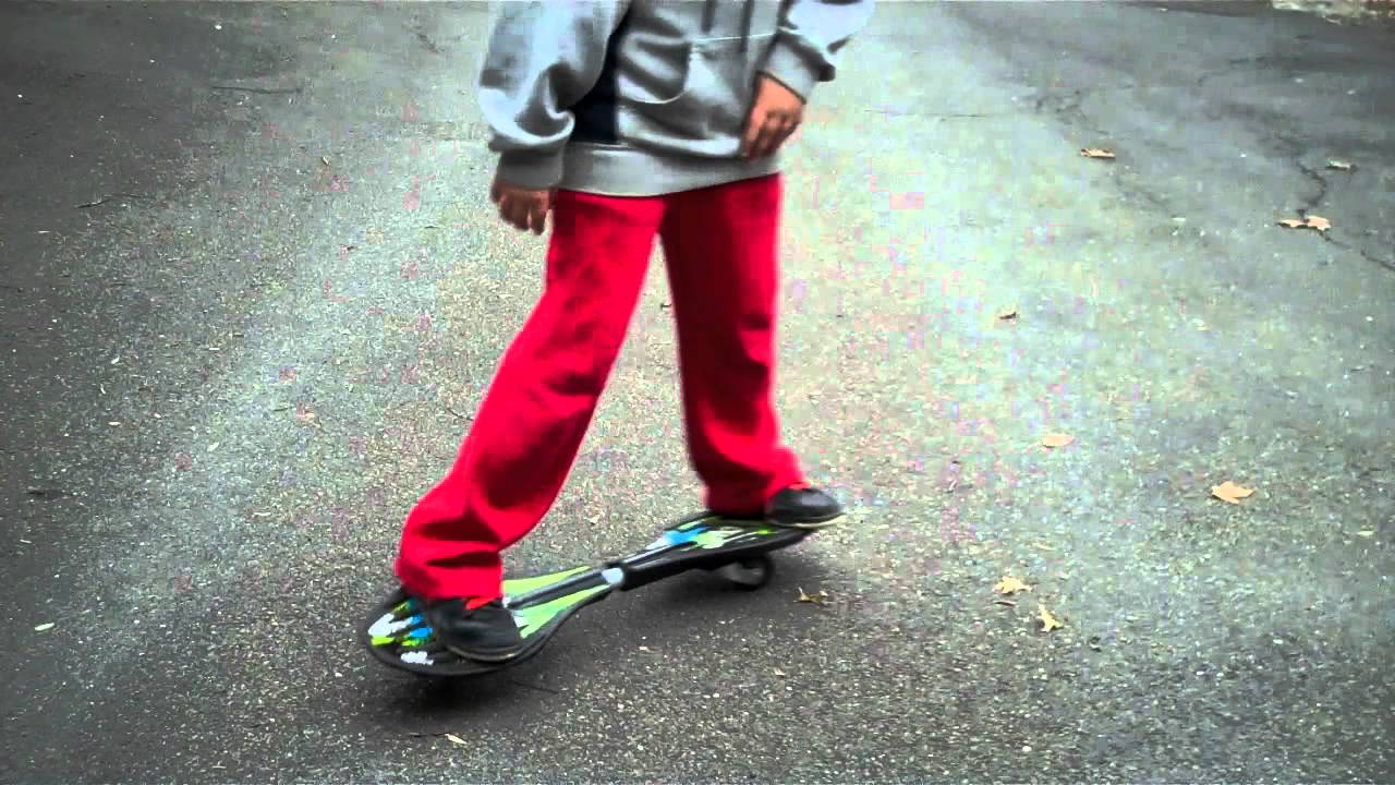 How to ride a waveboard/ripstick - YouTube