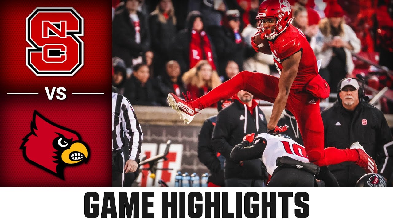 NC State vs. Louisville | ACC Football Highlights (2022) - YouTube