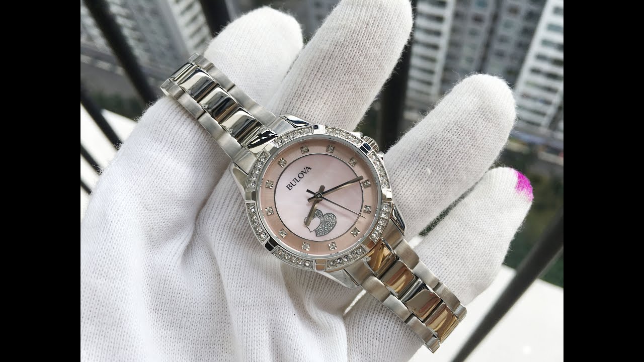 Bulova 96L237 Watch - Đồng Hồ Bulova Nữ Chính Hãng Giá Rẻ - YouTube