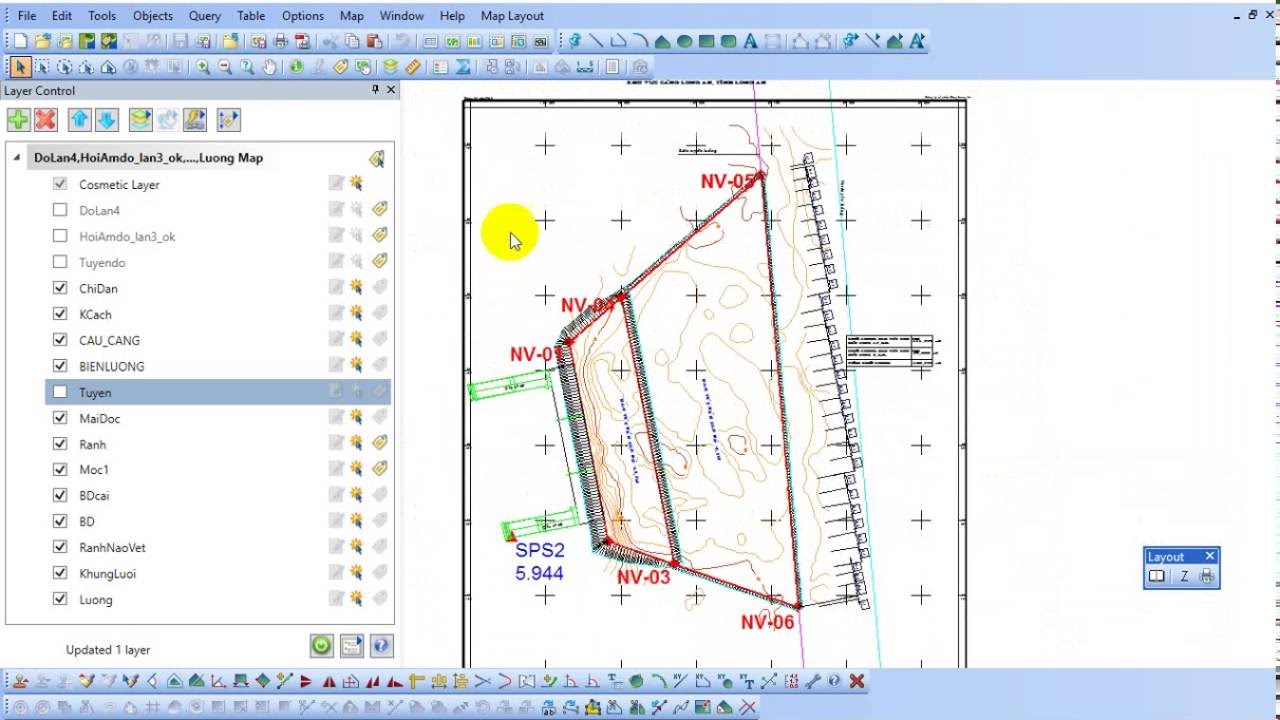 Hướng dẫn tạo Layout và in PDF trong MapInfo bằng tool Map Layout - YouTube