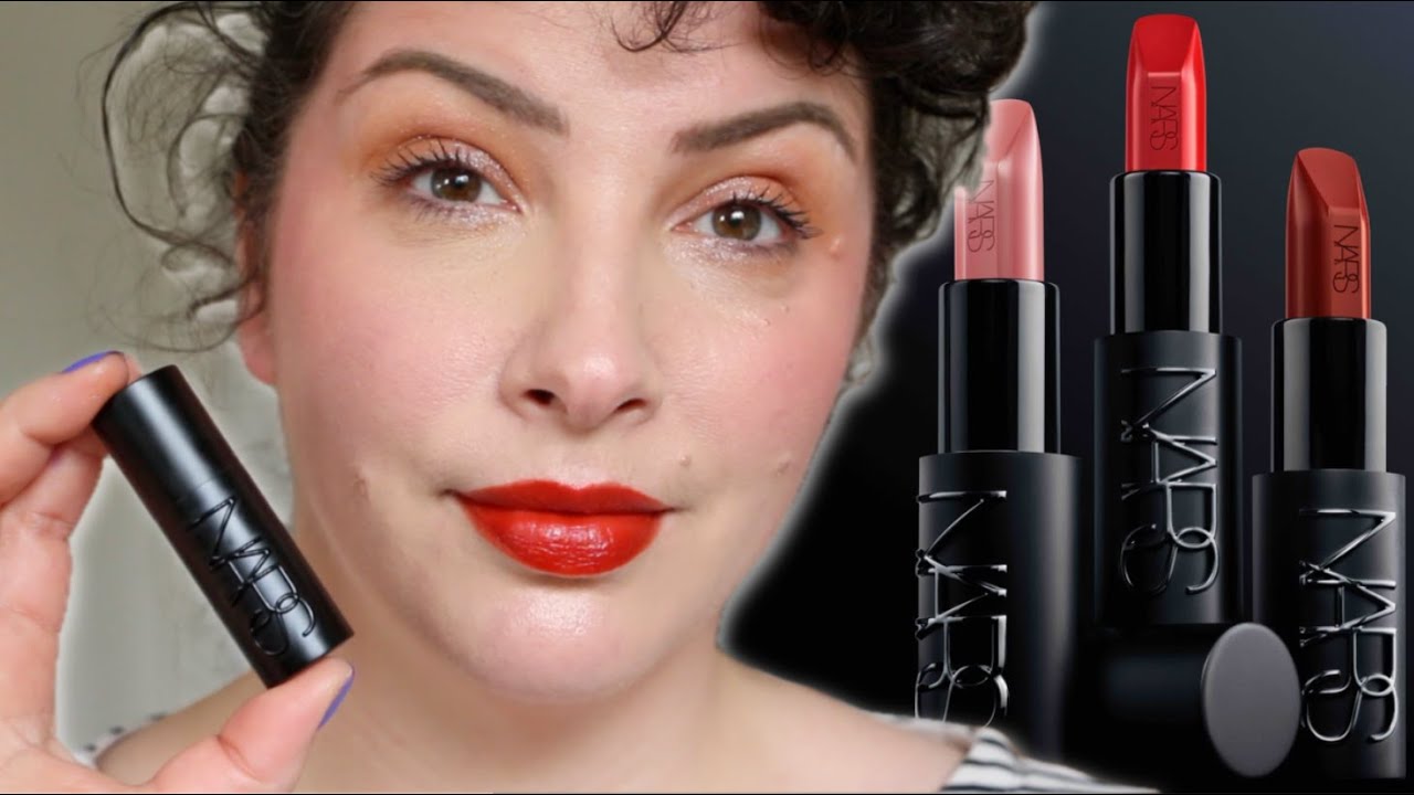 NARS Explicit Lipstick review and wear test - YouTube