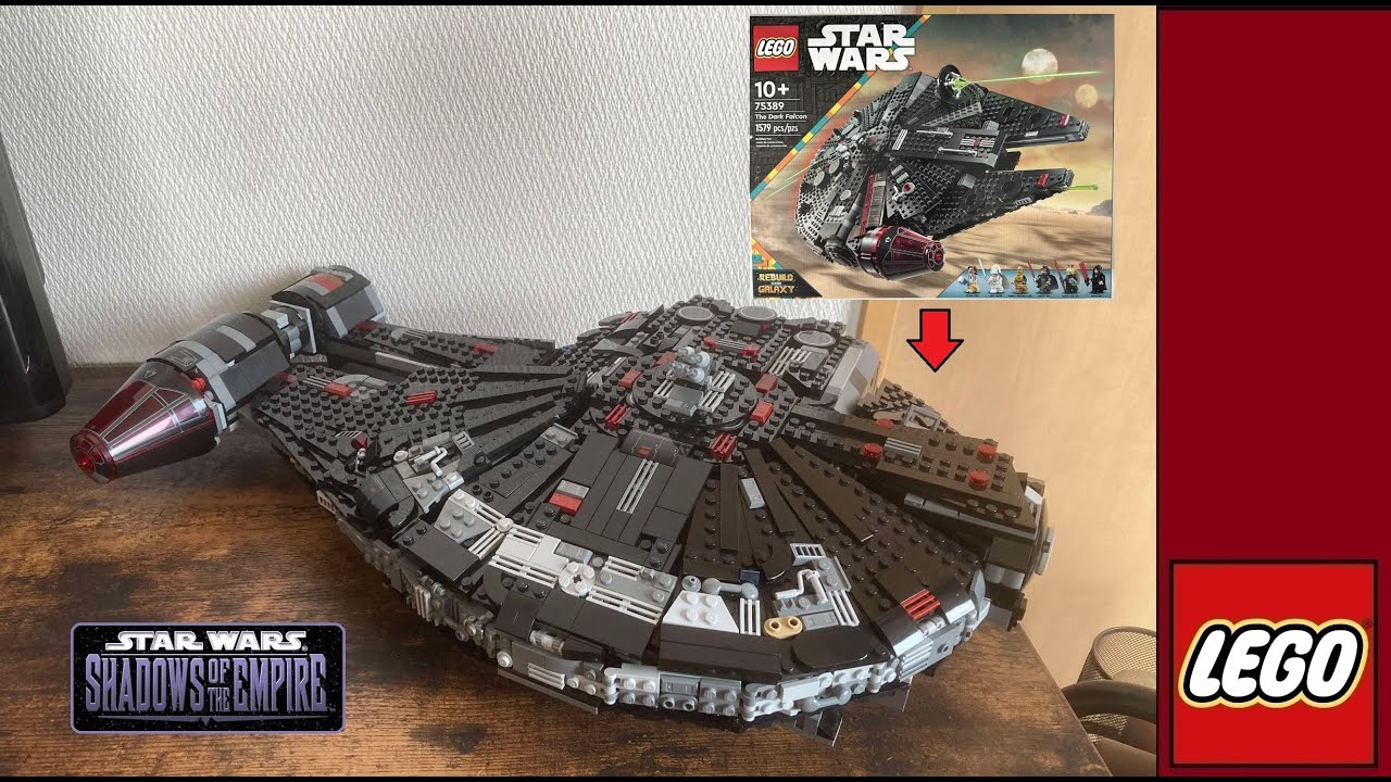 LEGO Dark Outrider Alternate Build of 75389 Dark Falcon - YouTube