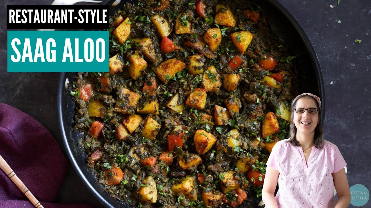 This SAAG ALOO Tastes Like it Came from a Restaurant! - YouTube