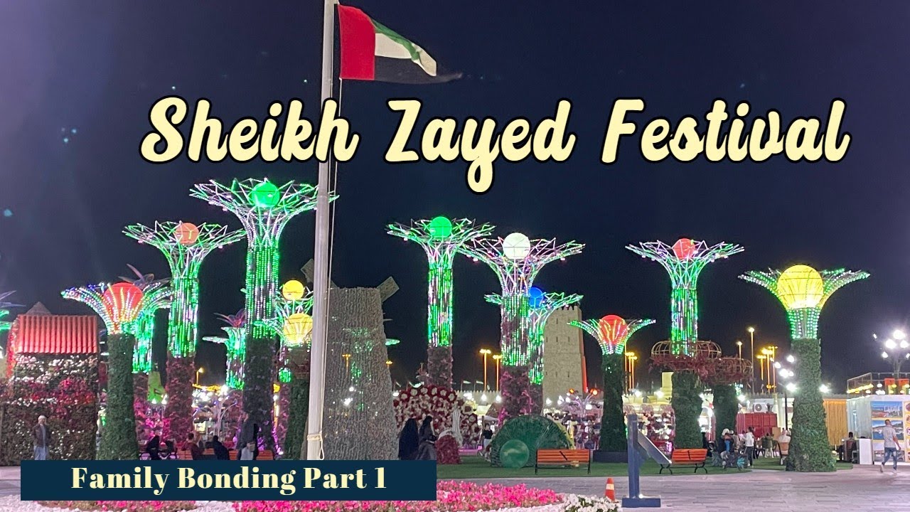 Family Bonding at Sheikh Zayed Festival | LeGGs Diary - YouTube