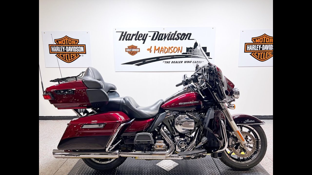 2014 Harley Davidson Touring Ultra Limited FLHTK 11,657 Miles - YouTube