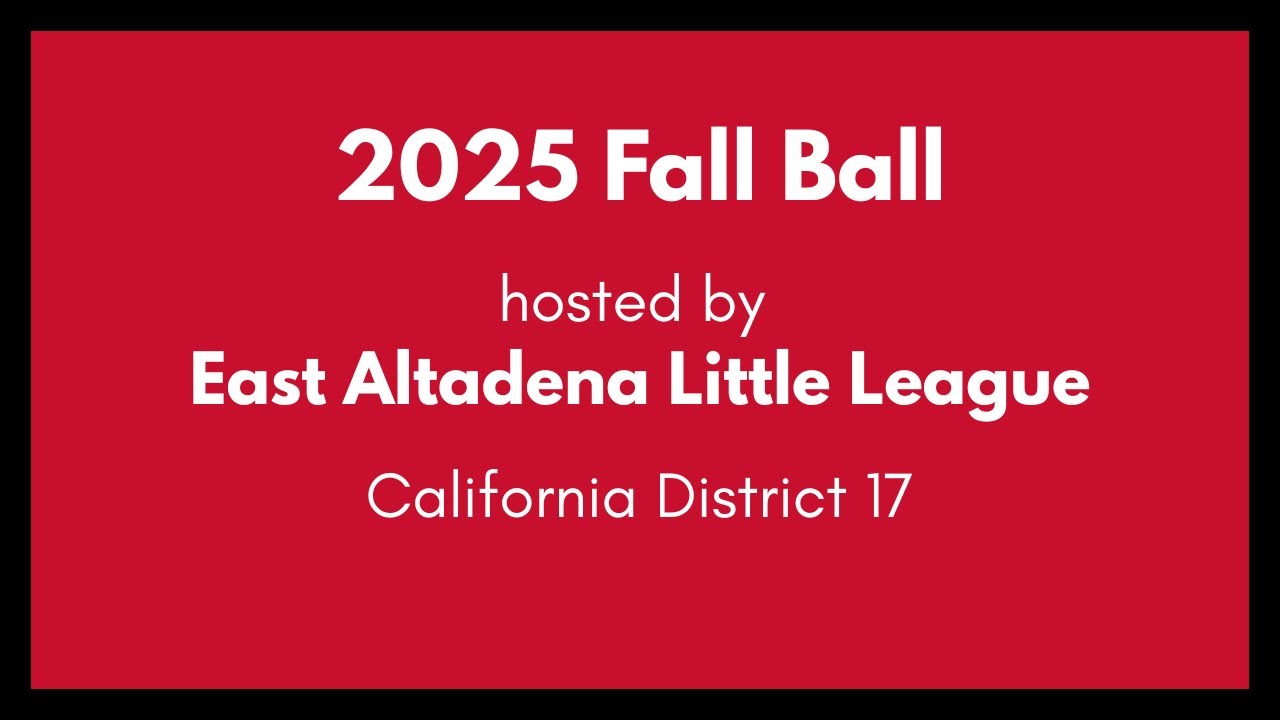 EALL Red v. PALL Orioles 9/6/25, Majors Fall Ball 2025 - YouTube