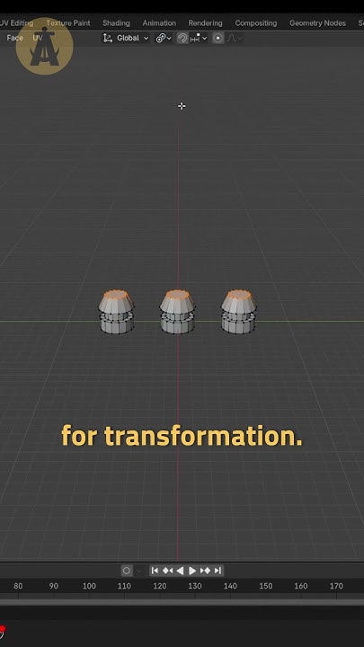 How to transform by individual origins in #Blender! - YouTube