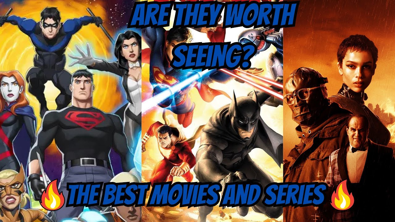Top DC Movies & Shows You Must Watch! - YouTube