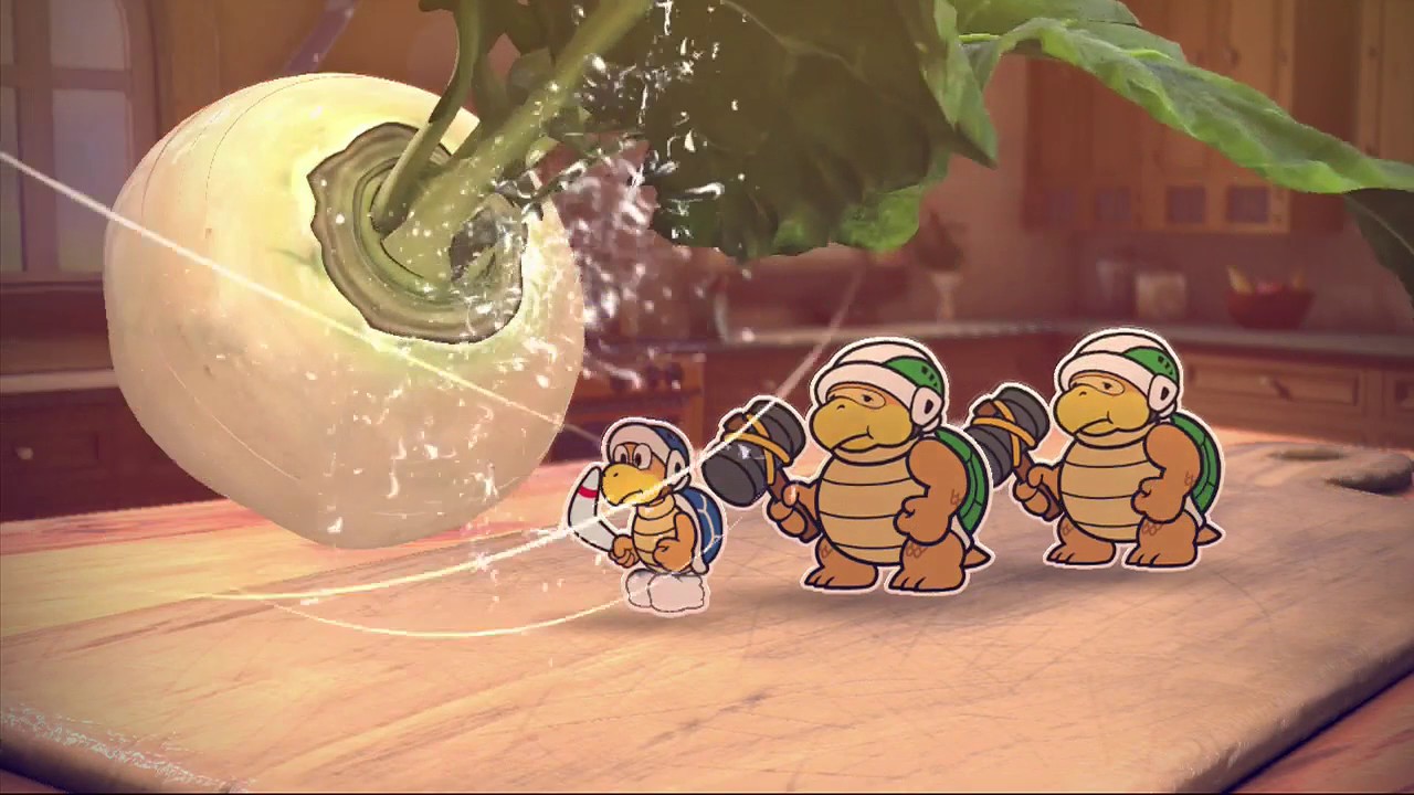 Paper Mario Color Splash 50: Lemmy the Lemon - YouTube