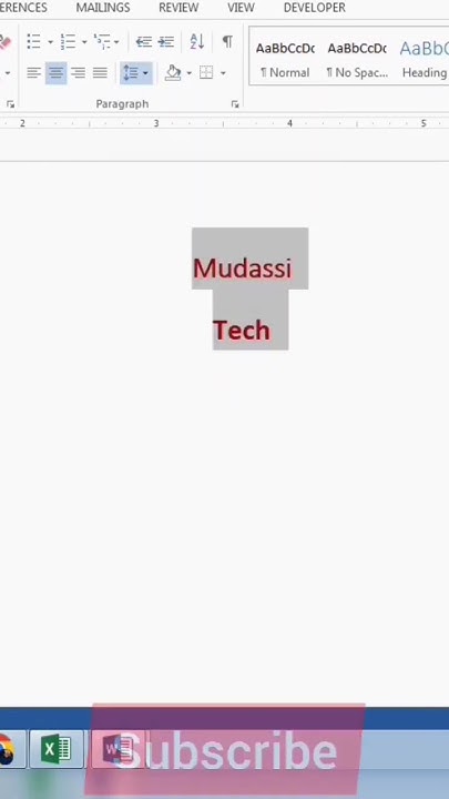 line spacing in ms office - YouTube