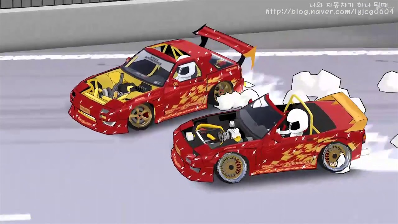 FR Legends Hert RX7 FC Drift Battle 헐트 RX7 FC와 드리프트 배틀 모음 - YouTube