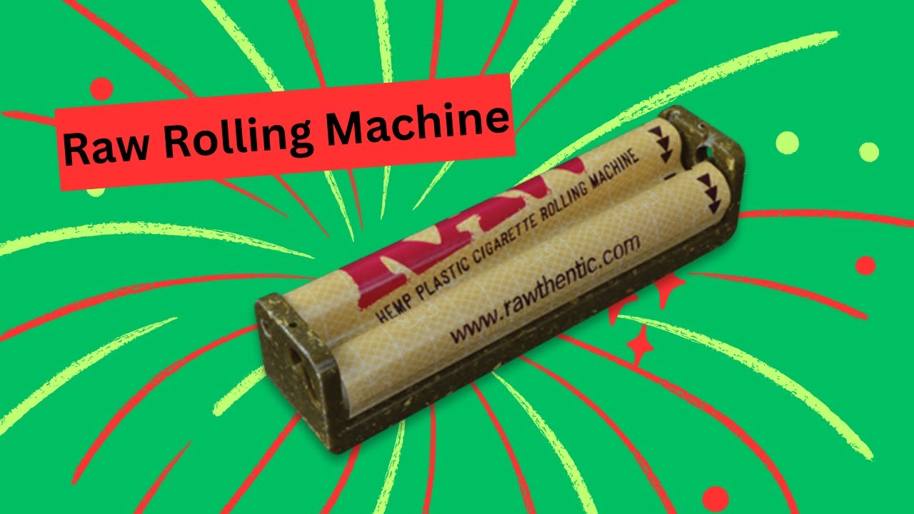 Raw Rolling Machine Tutorial - YouTube