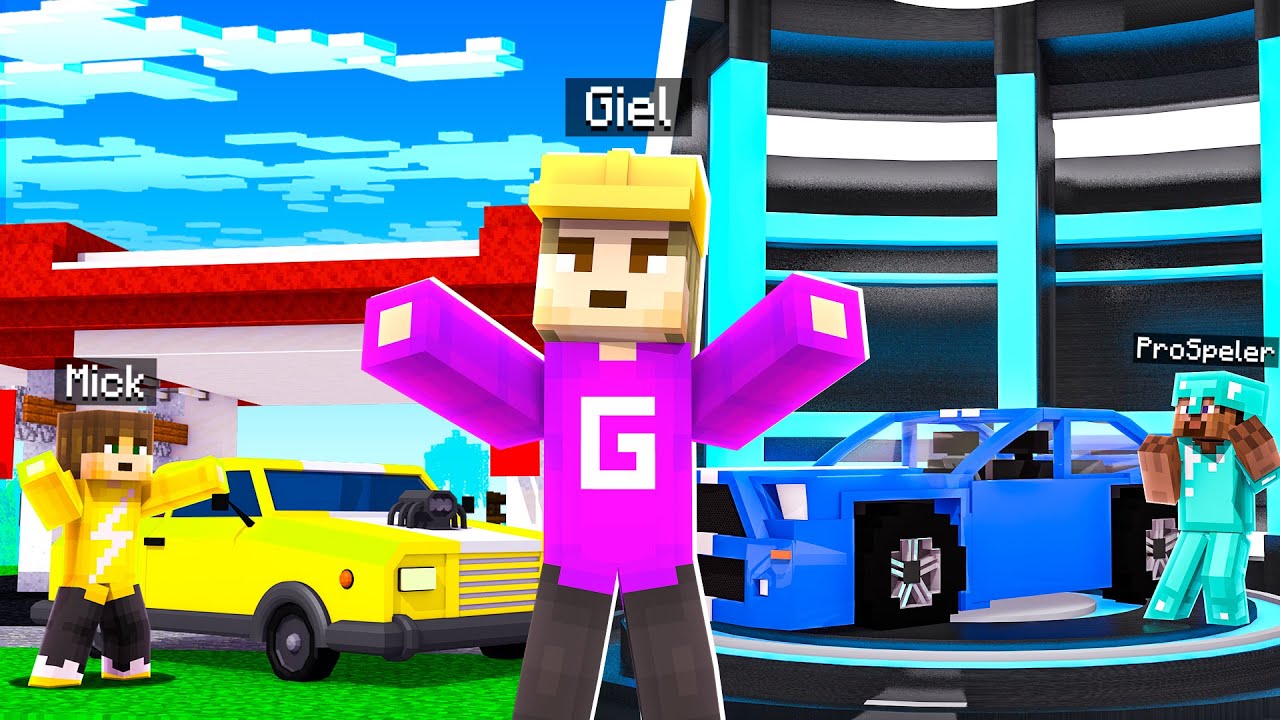 TANK STATION En AUTO WINKEL BEGINNEN! (minecraft survival) - YouTube