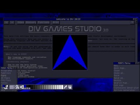 DIV GAMES STUDIO Tutorial Space Shooter Day 1 (Tutor0) - YouTube