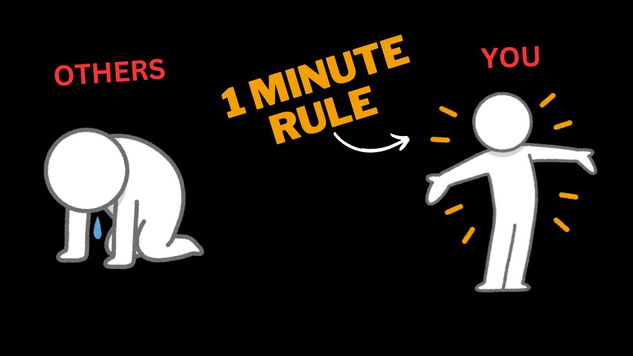 1 minute rule to change your life - YouTube