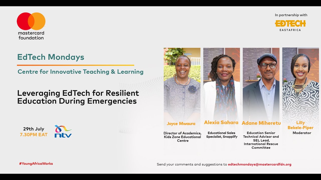 EdTech Mondays Kenya: The use of EdTech in schools during emergencies. - YouTube
