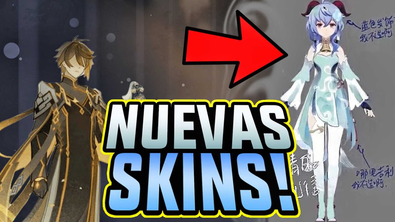 LAS NUEVAS skins FILTRADAS!🥵 NERFEAN A GANYU!🥵 GENSHIN IMPACT 4.4 - YouTube