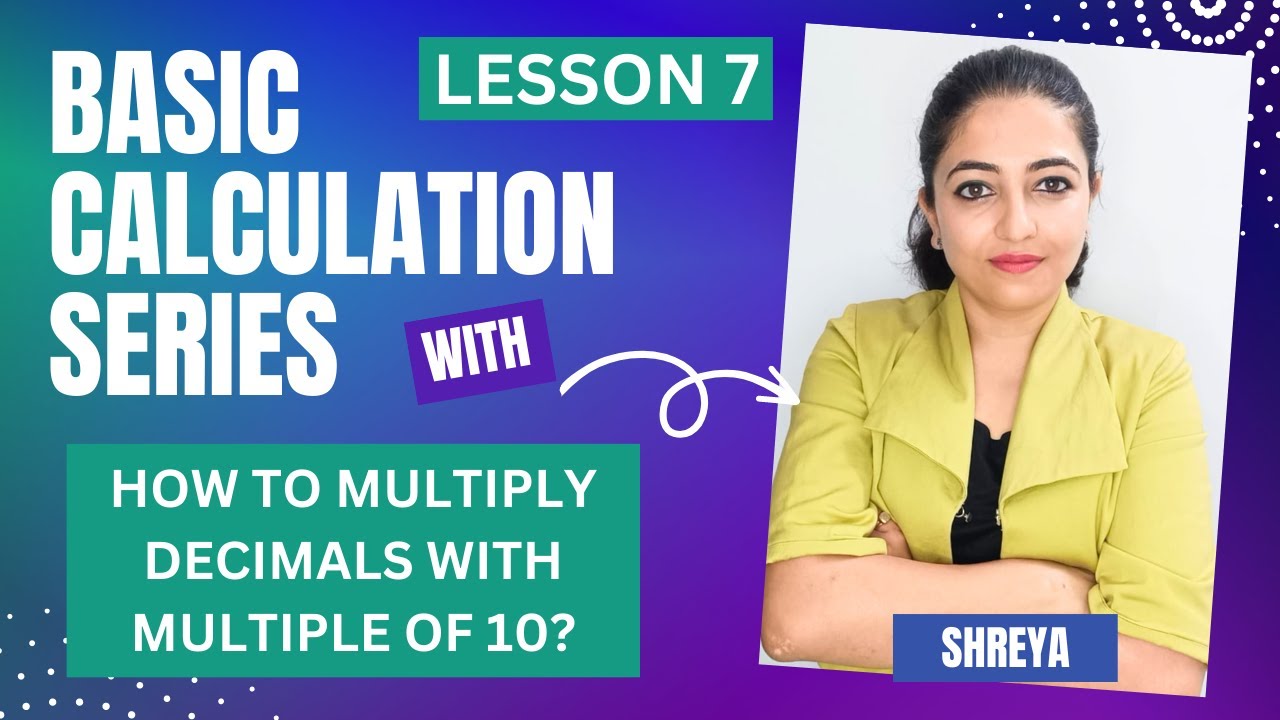 How to multiply decimals with multiple of 10? || Basic Calculation ...