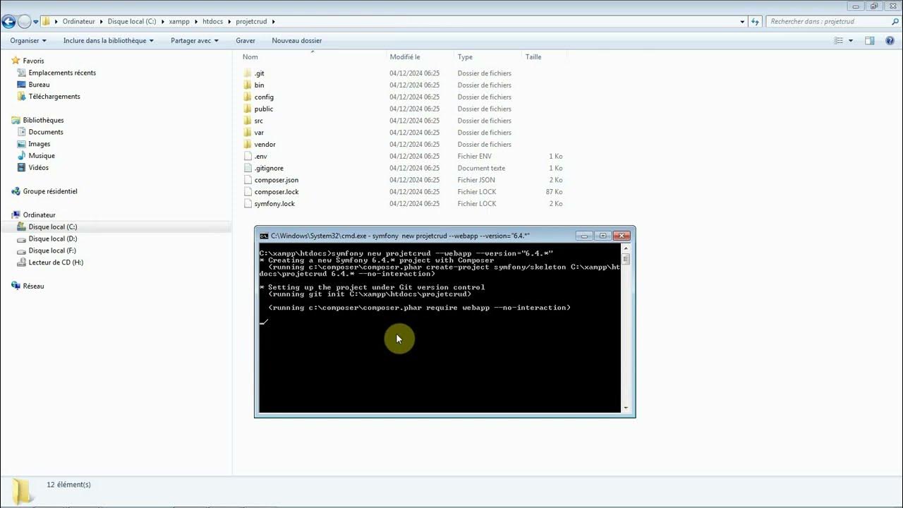 01 - Création d'un nouveau projet Symfony 6 - YouTube