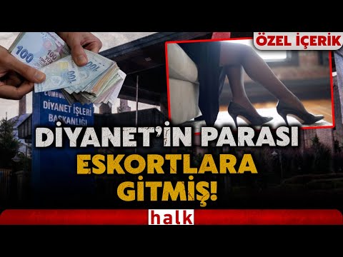 BU DA OLDU! Din hizmetleri için kullanılması gereken para eskortlara harcanmış!