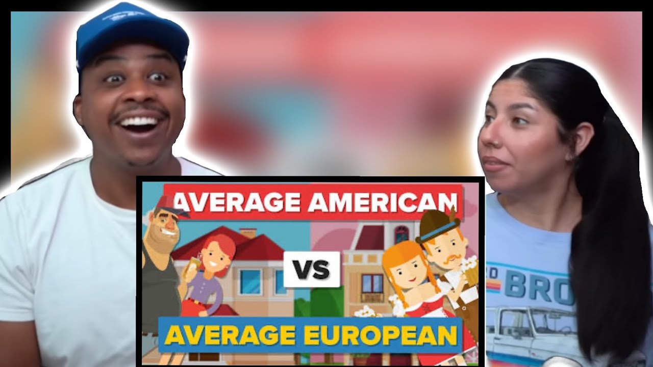AMERICANS REACT TO AVERAGE AMERICAN VS AVERAGE BRITISH PERSON - YouTube