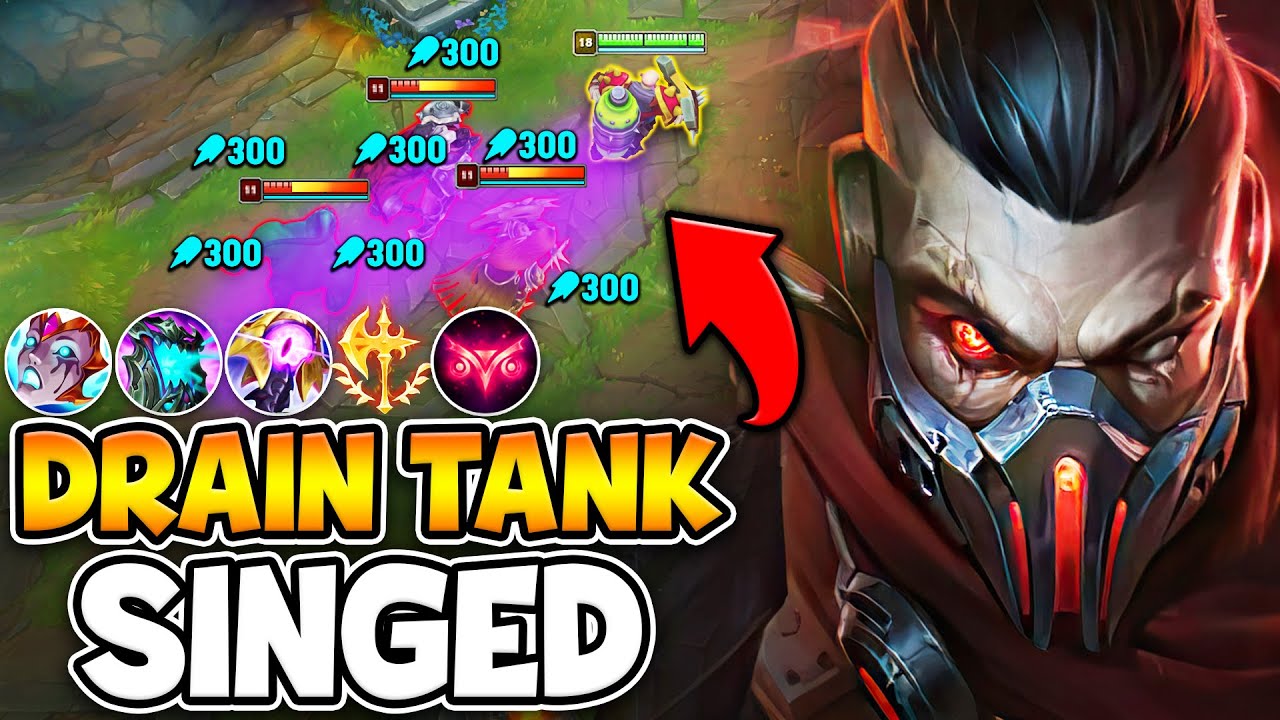 This NEW Drain Tank Singed build is breaking him in Season 14 ...