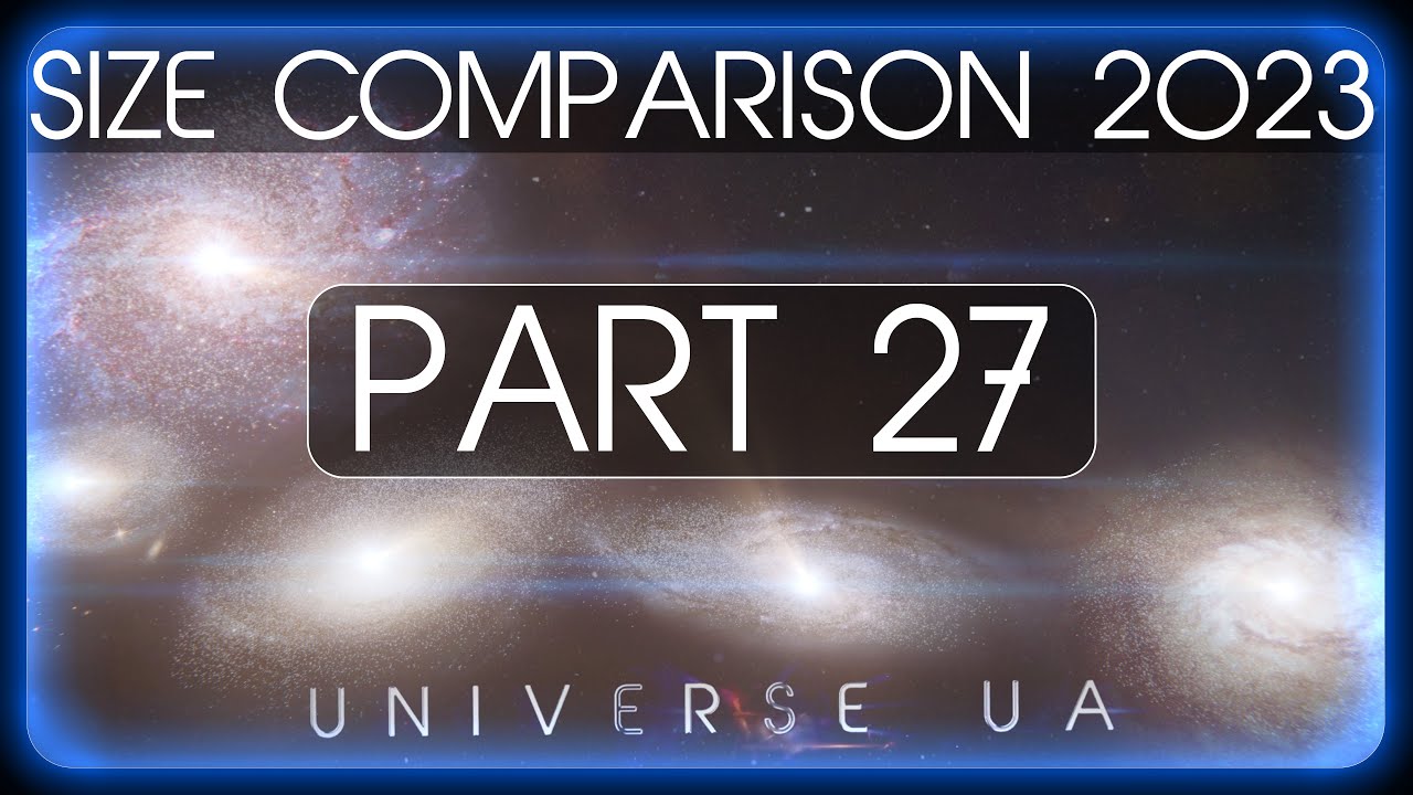 ABSOLUTE Size Comparison 2023 (Part 27) 4K 60FPS 3D - YouTube