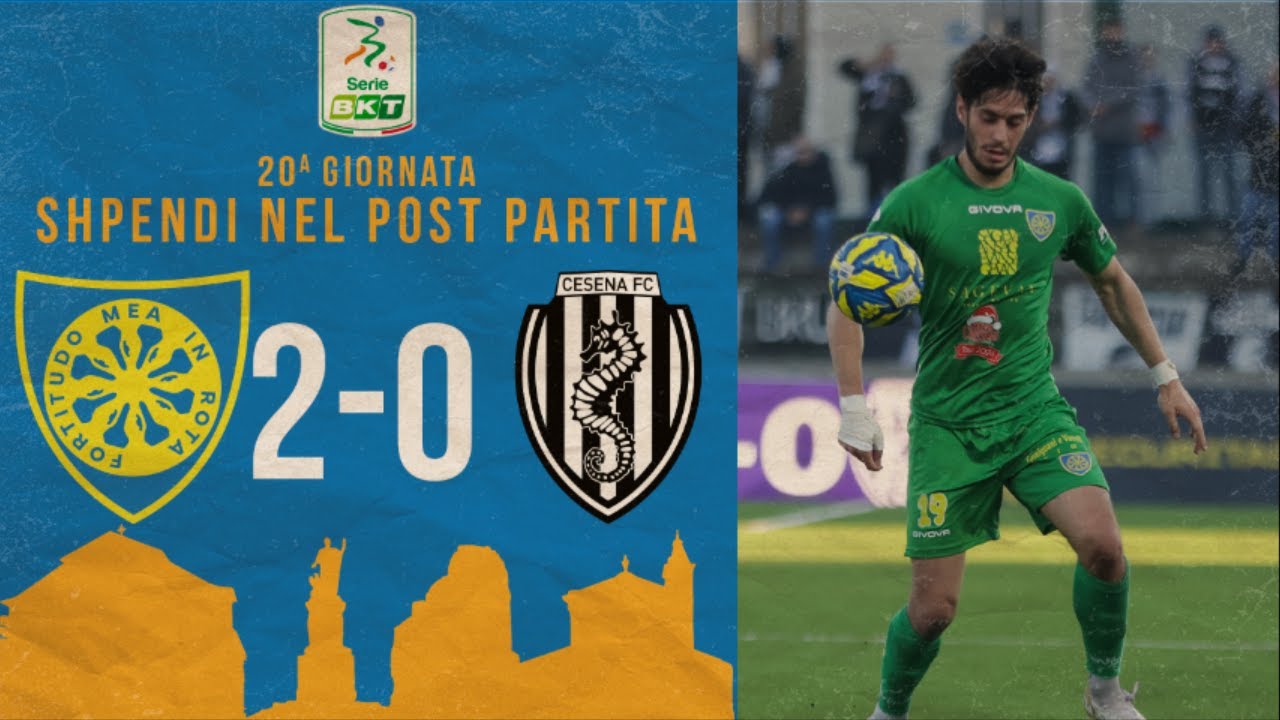 Serie B BKT, Stiven Shpendi nel post partita di Carrarese - Cesena (2-0 ...
