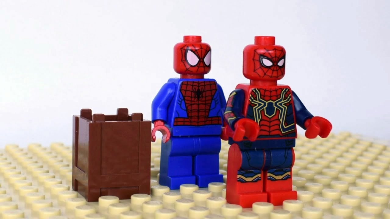 Lego Spiderman Brick Building Superheroes - YouTube