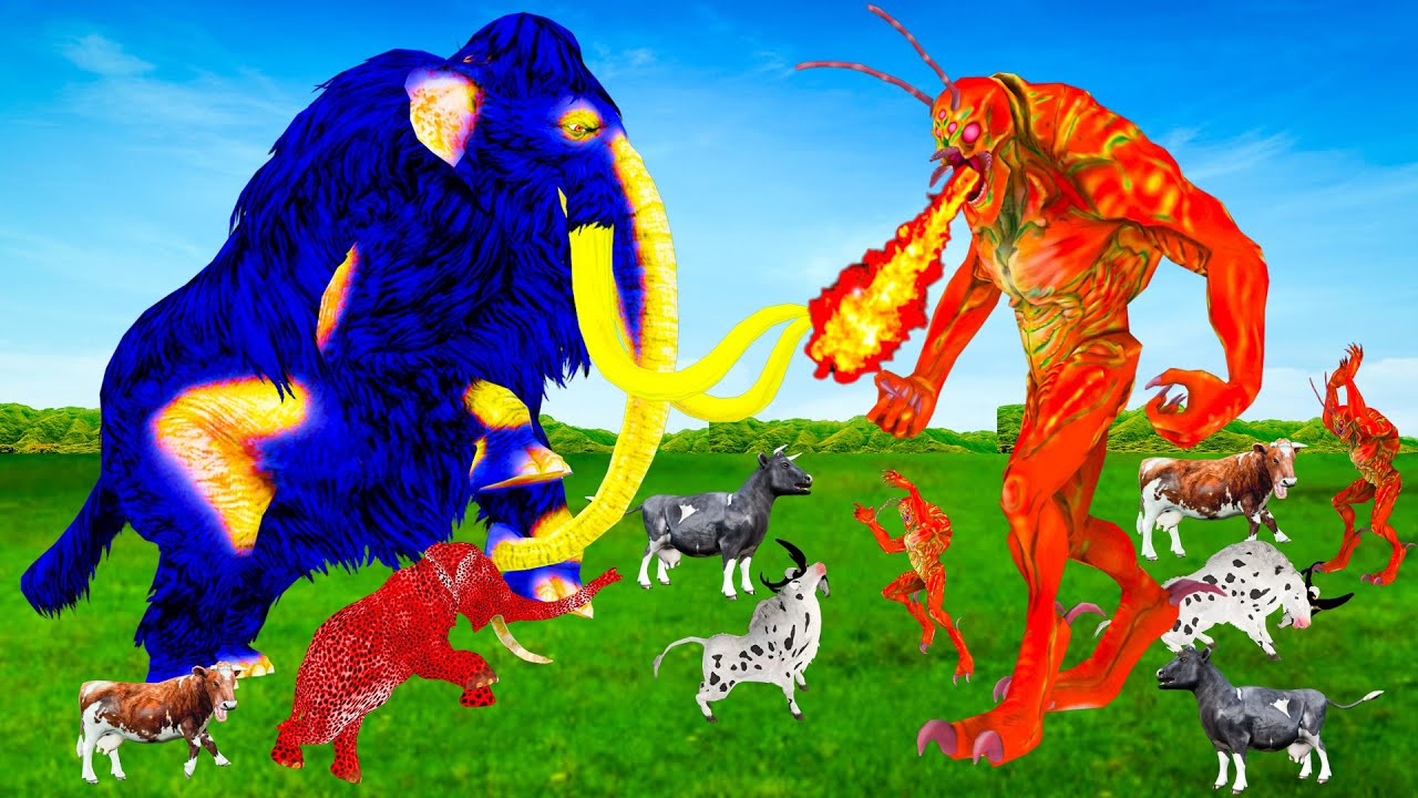 Monster Elephant Lion Vs Alien Wolf Monster Dragon Vs Zombie Elephant ...