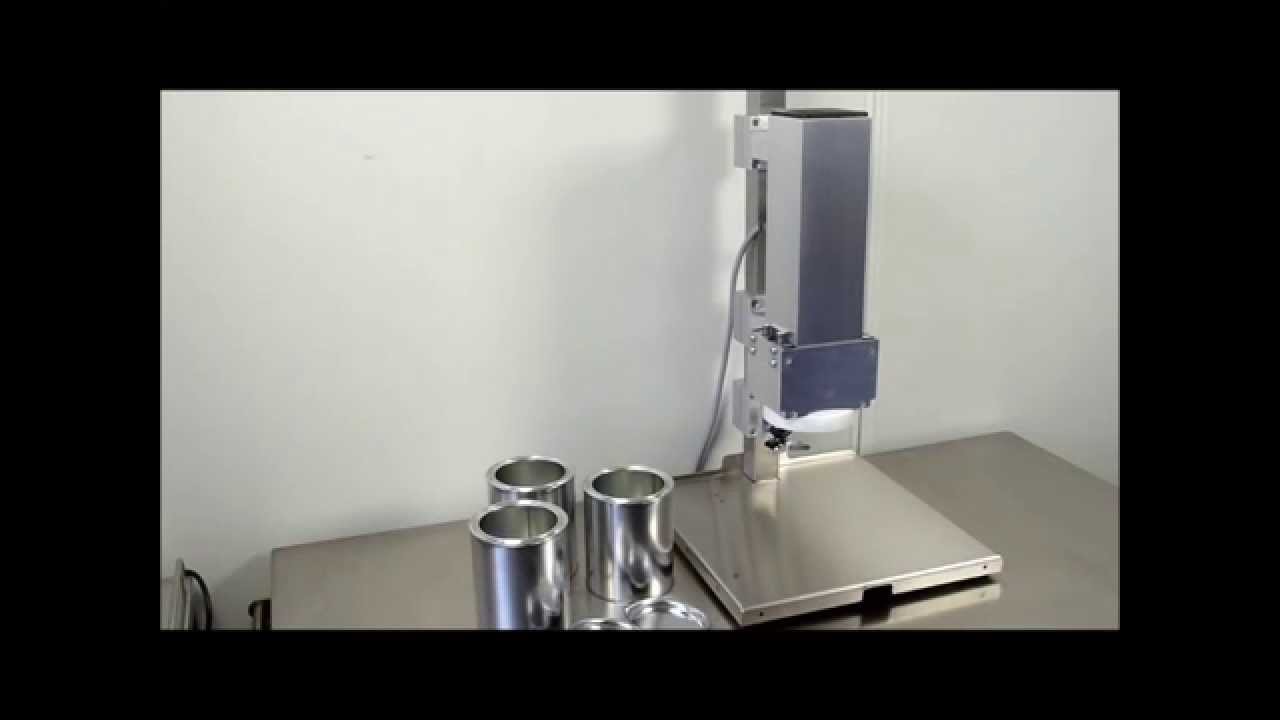 iFill Lid closing machine - YouTube