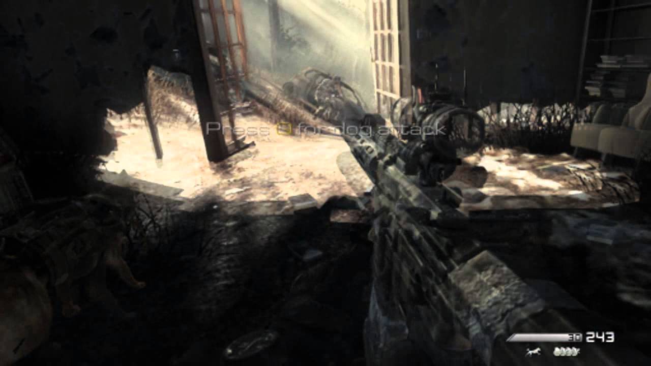 Call of Duty Ghosts : Gameplay on AMD Radeon HD 7520G - YouTube