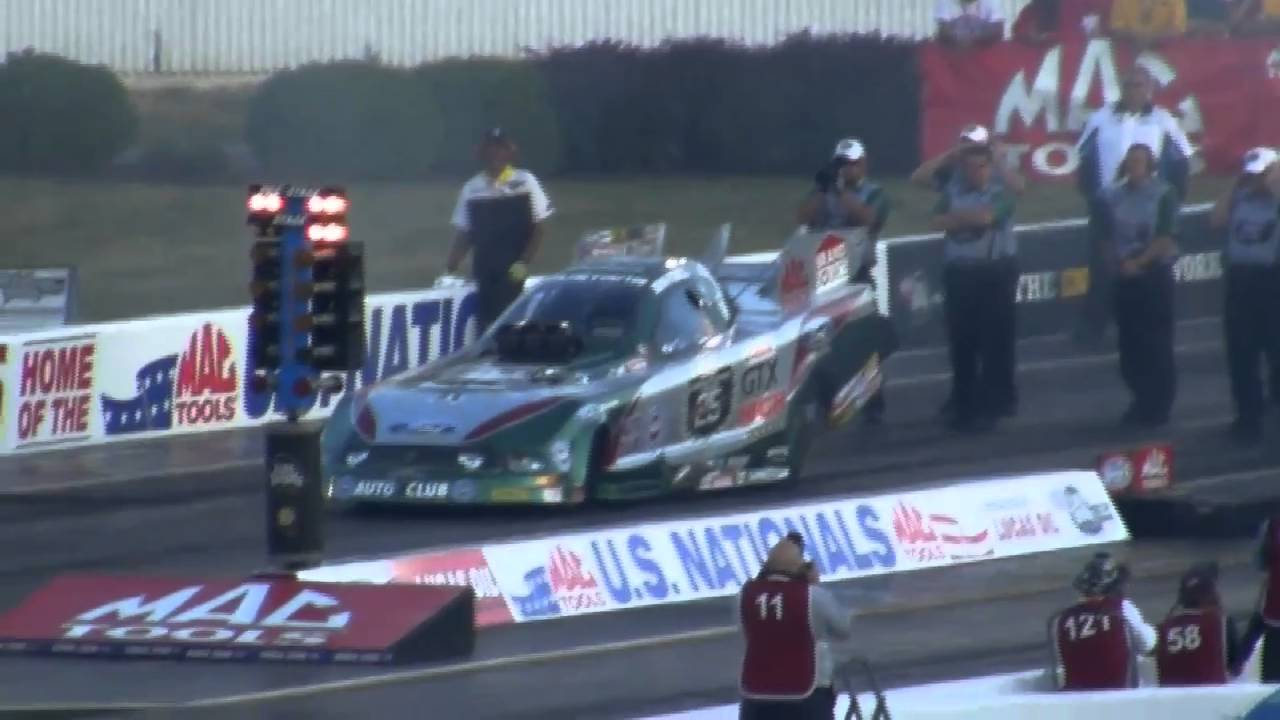 John Force US MAC Tools Nationals 2010 - YouTube