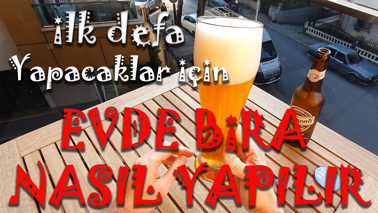 Evde Kit Birası Nasıl Yapılır. Yeni Başlayanlar İçin - YouTube