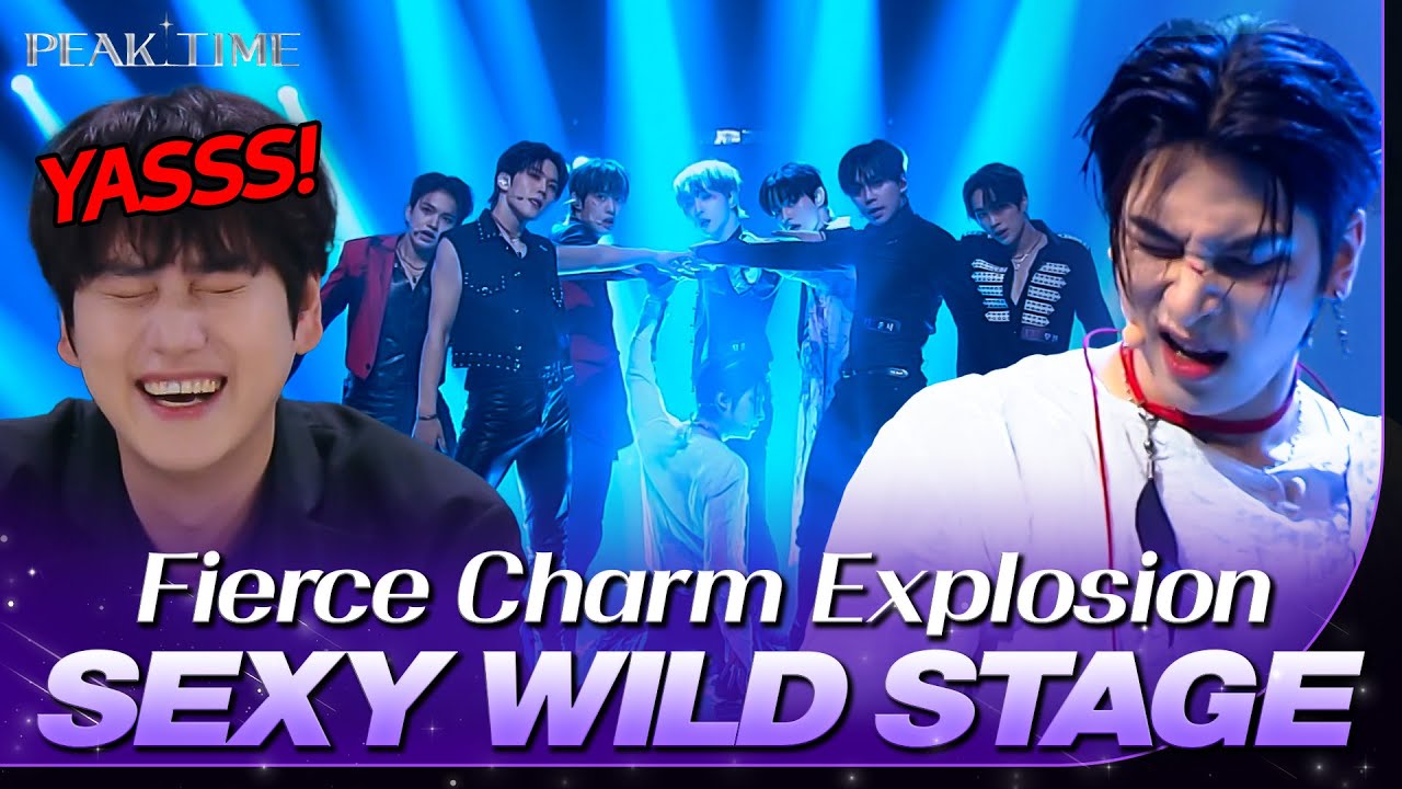 Wild Charm Explosion!🐺 KYUHYUN Can't Resist This Sexy Stage!🔥 | PEAK TIME - YouTube
