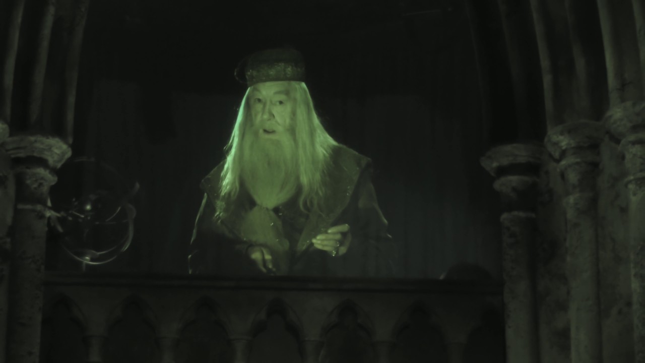 Harry Potter Albus Dumbledore Full Speech Up Close POV Night Vision ...