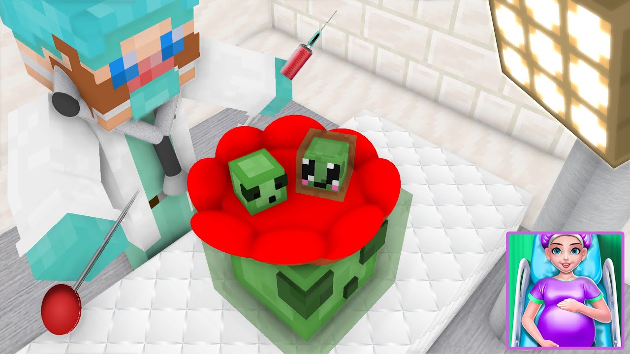 Monster School- Pregnant Challenge (Dr. Noob) Part #2 - Minecraft ...