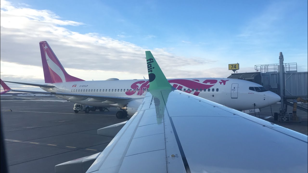 Flair Airlines F8750 SFO-YEG Edmonton Arrival (Full Report) - YouTube
